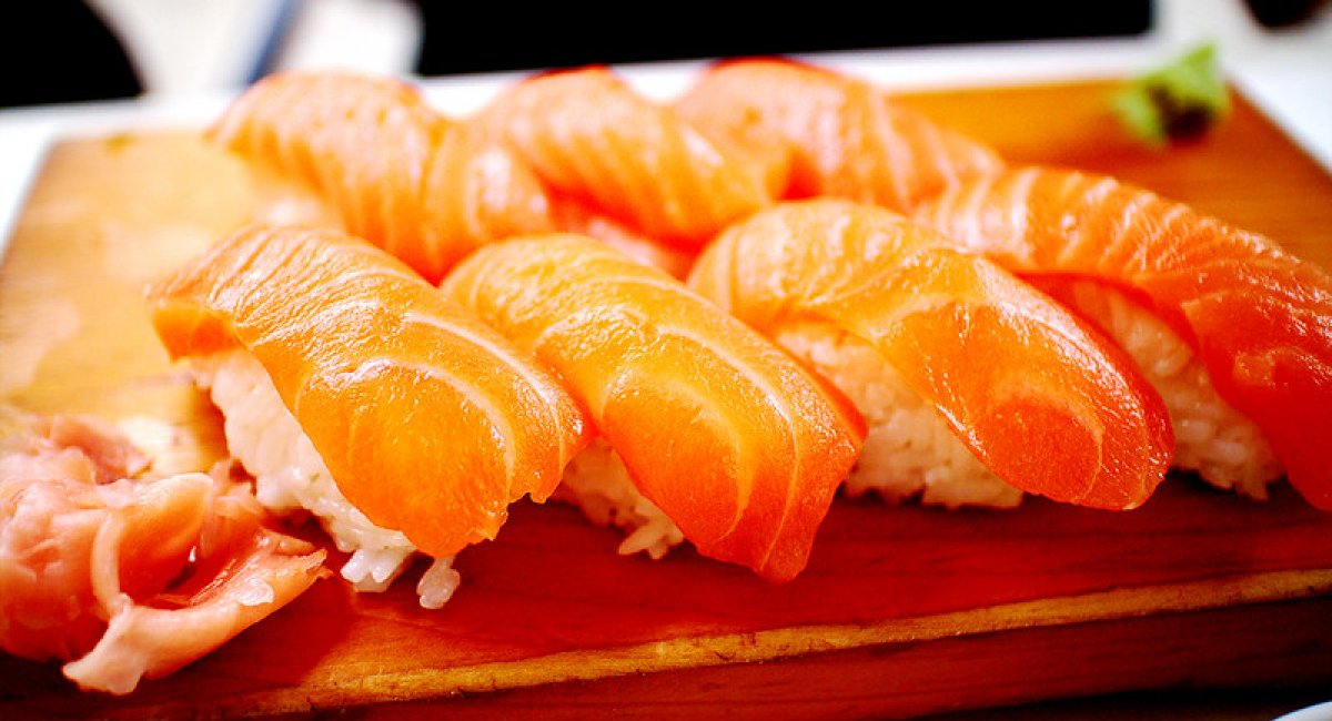 Salmon sushi is Norwegian | The English Farm